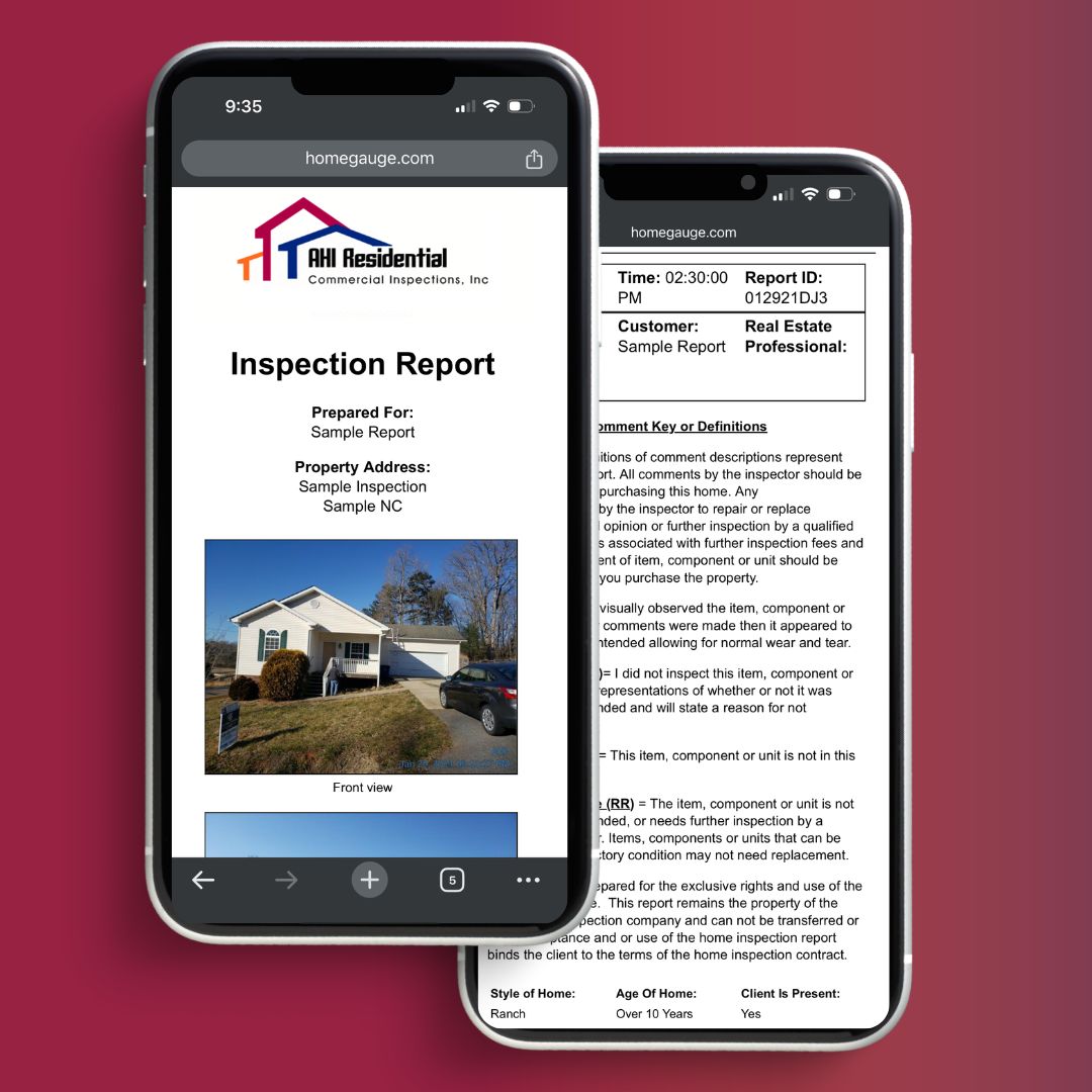 Typical Actions and Common Defects on an Inspection Report | AHI ...